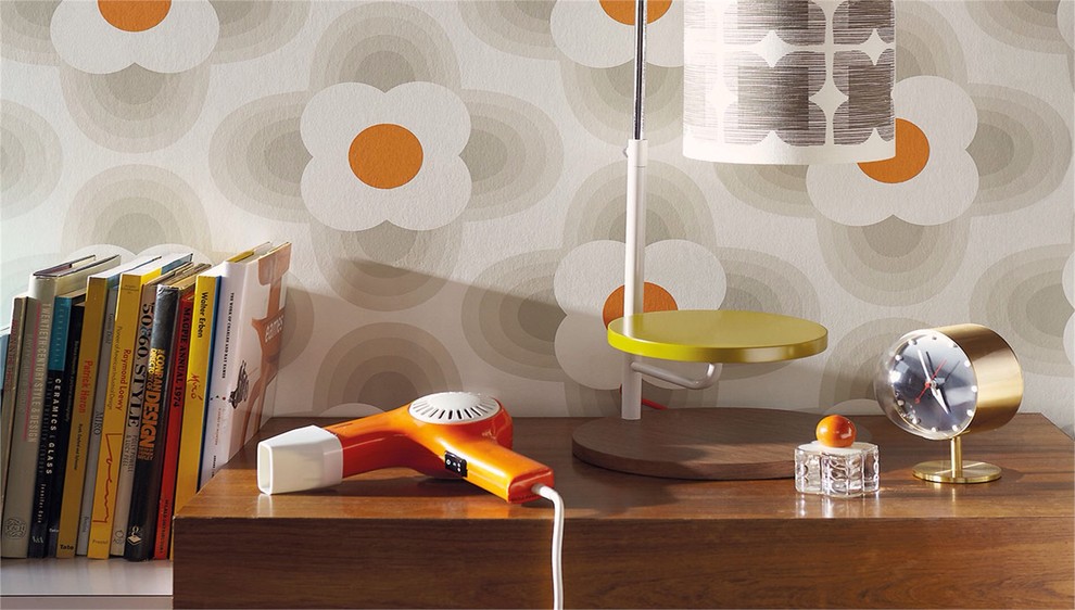 RETRO Ideen mit Tapete und Stoff - Salon - Dortmund - par GOERDEL ...