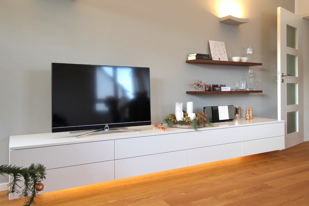 TV-Lowboard - Contemporary - Family Room - Frankfurt - by KLUMPF ...
