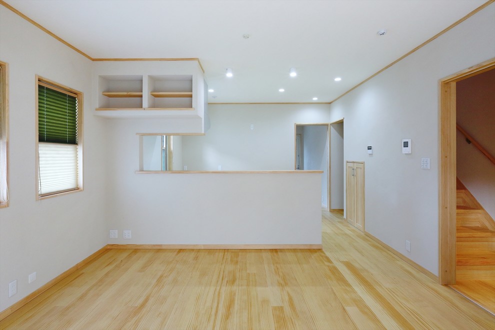 1F LDK - Japanese - Living Room - Tokyo Suburbs - by 一級建築士事務所 株式会社エンラージ | Houzz