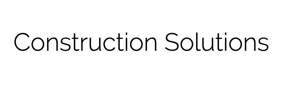 Construction Solutions
